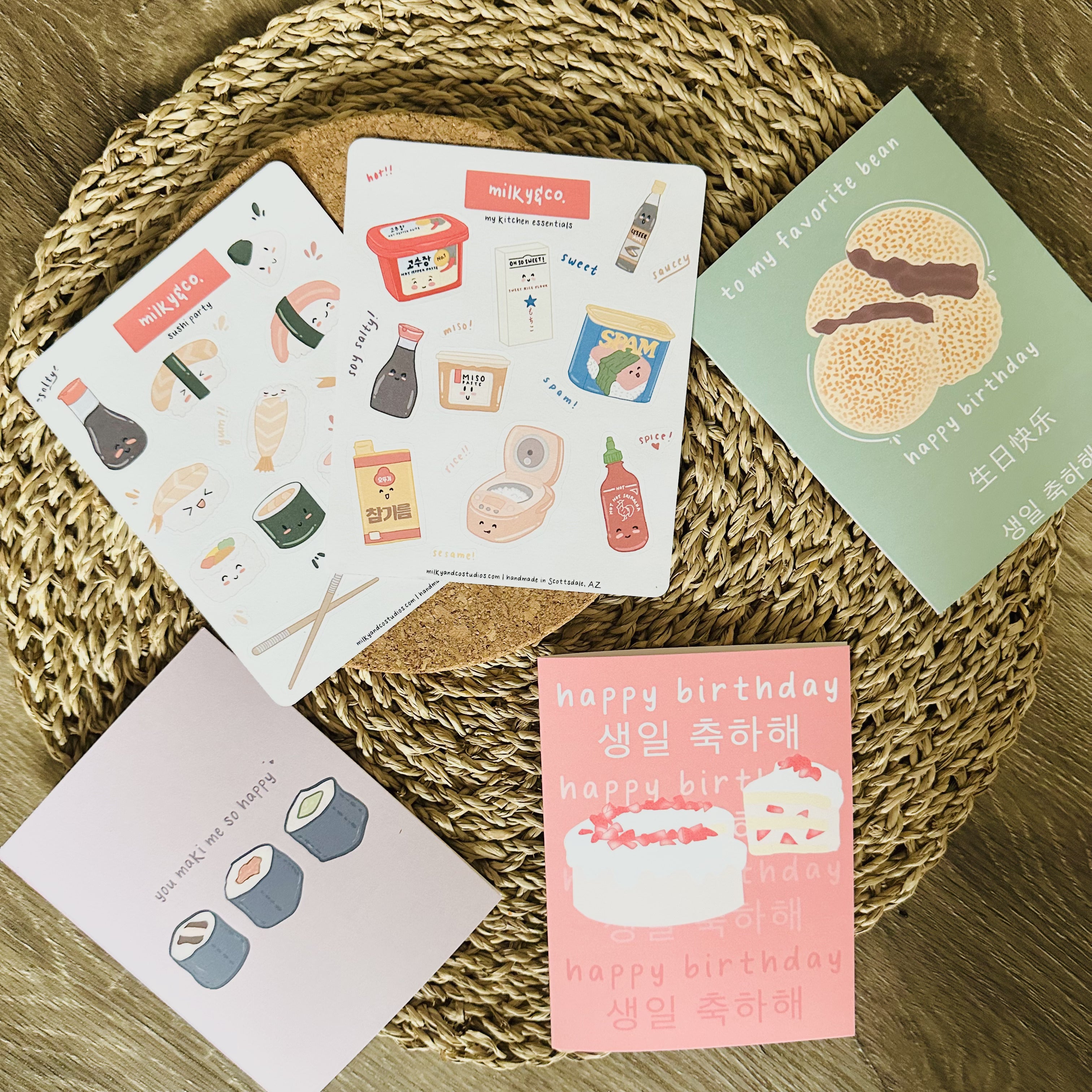 AAPI Pun Card Collection – Milky and Co. Studios